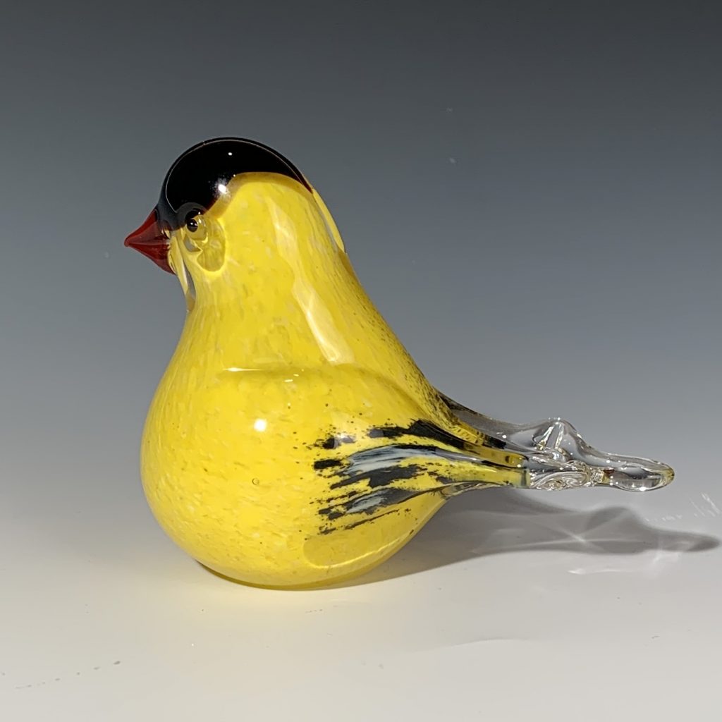 Glass Goldfinch – League of NH Craftsmen